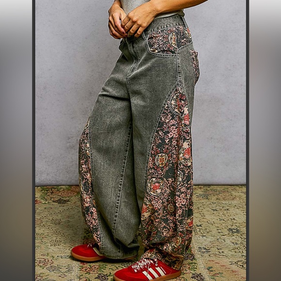 POL | Pants & Jumpsuits | 34 Pol Floral Pattern Pants | Poshmark
